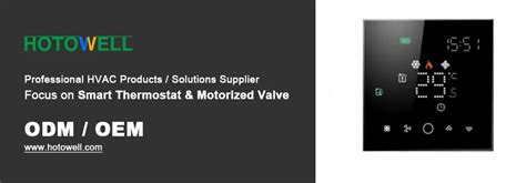 Fan Coil Thermostat Smart Thermostat Modulating Valve