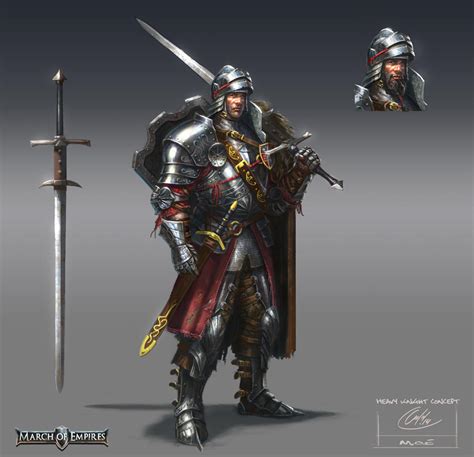 Heavy Knight Concept By Artofjustaman On Deviantart