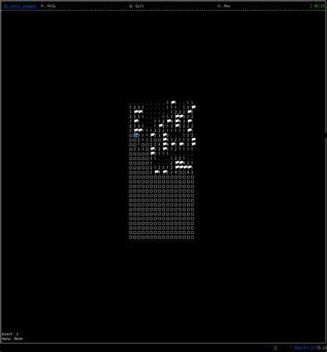 Github Igor47sweeper Ncurses Minesweer Using Python3 Curtsies