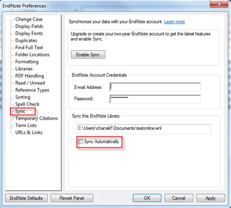 Syncing With EndNote Online EndNote Desktop X9 20 LibGuides At University Of North