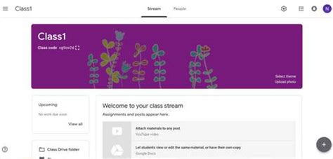 Animated Google Classroom Headers Garden For Distance Learning