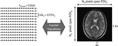 Data In K Space Are Usually Collected On A Cartesian Grid Left The