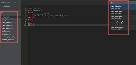How To Use Brackets Text Editor TutorialBrain