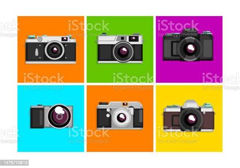이미지 벡터 세트 캡처를 위한 광학 기기로서의 카메라 가정용 캠코더에 대한 스톡 벡터 아트 및 기타 이미지 가정용 캠코더 개체 그룹 겉창 Istock