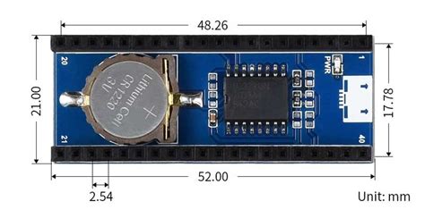 Waveshare Precision Rtc Module For Raspberry Pi Pico Ds3231 Buy In