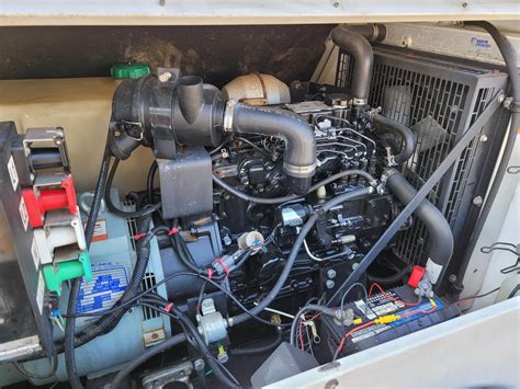 Used 13 Kw Generac Mlg15 Portable Diesel Generator Epa Tier 4i Woodstock Power