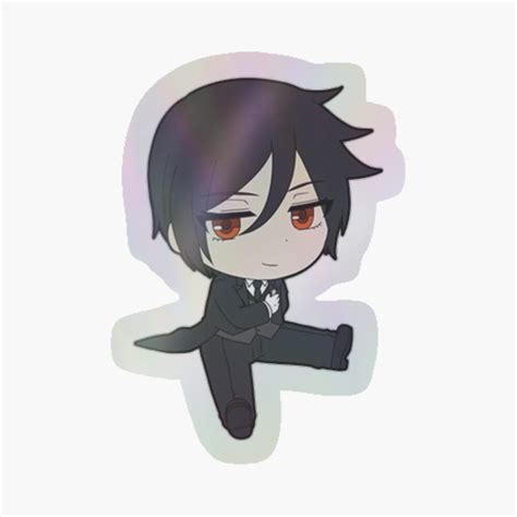 Svart Butler Sebastian Chibi Ciel Phantomhive E Sebastian Michaelis