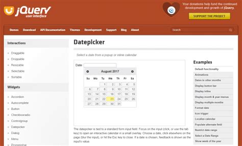 フォームでカレンダーから日付入力できるようになるjQuery UI Datepickerの導入手順 TechMemo