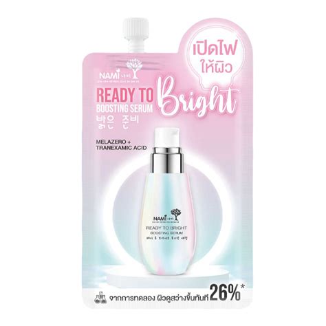 1 ซอง Nami Make Up Pro Aa Bb Cc Dd นามิ เมคอัพ โปร เบส คูชั่น แป้งพัฟ