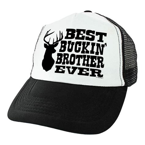 Thiswear Brother Hunting Ts Best Buckin Brother Trucker Hat Brother