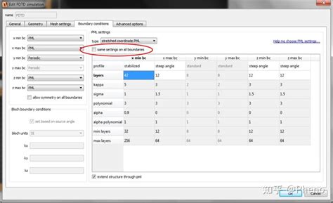 Fdtd和mode中的pml边界 知乎