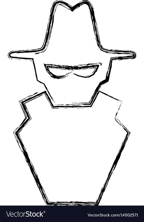 Malware Spyware Symbol Royalty Free Vector Image