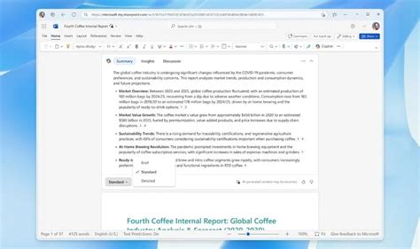 Microsoft Word功能升级：ai可以摘要3000页的大文件！容量扩充10倍！