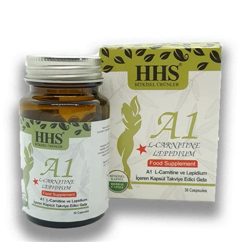 كبسولات التنحيف التركية HHS A1 كارنتين ليبيديوم 30 كبسولة - Pazarnaa