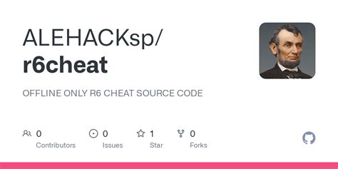 GitHub ALEHACKsp R6cheat OFFLINE ONLY R6 CHEAT SOURCE CODE