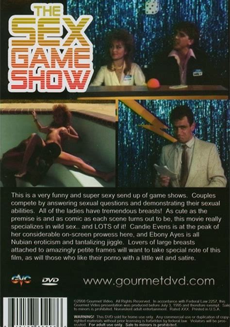 Sex Game Show The Gourmet Video Adult Dvd Empire