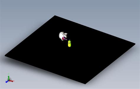 苹果vs安卓。设计在固体工作渲染照片店36。有点幽默大家周末过得好。solidworks 2016模型图纸免费下载 懒石网