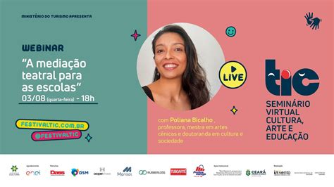 A Mediação Teatral Para As Escolas” Com Poliana Bicalho Youtube