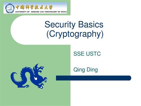 Ppt Security Basics Cryptography Powerpoint Presentation Free Download Id6671292