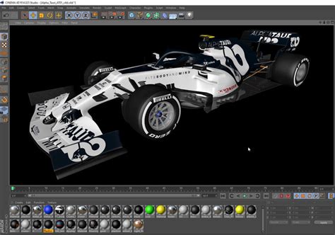 F1 Alpha Tauri At01 2020 Modelo 3d 179 Max C4d Obj Ma Fbx Free3d