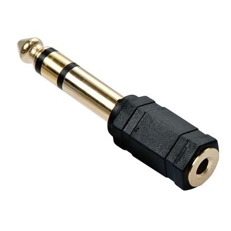 Adaptor Audio Jack 63mm La Jack 35mm T M Stereo Lindy L35620