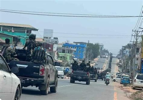 Confusion Over Who Has Myawaddy We All Accepted Knu Knla Pdf Took Myawaddy A Week Ago Thanks To