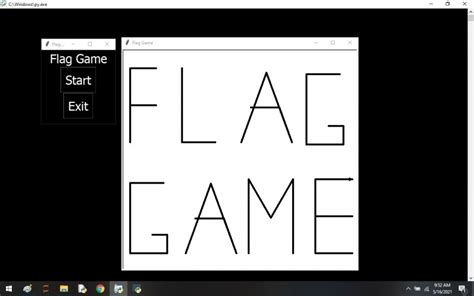 Python Program To Flag Game Gui App Using The Python Tkinter Kashipara