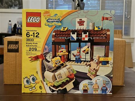 Lego 3833 Krusty Krab Adventures 2009 Hobbies And Toys Toys And Games On
