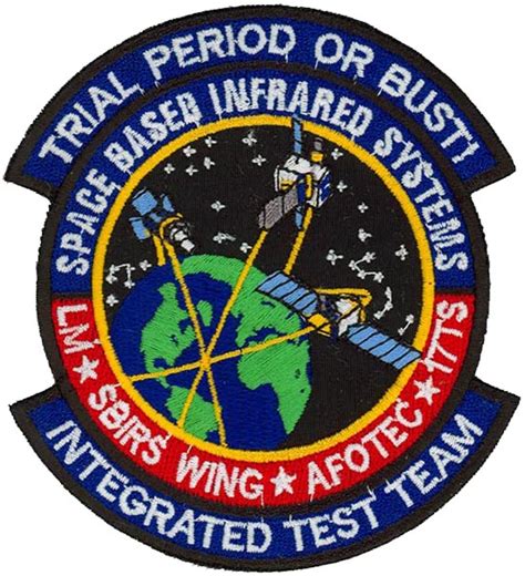 Space Based Infrared System Integrated Test Team Flightline Insignia