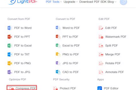 Simplest Ways To Compress PDF To Smaller Size With LightPDF