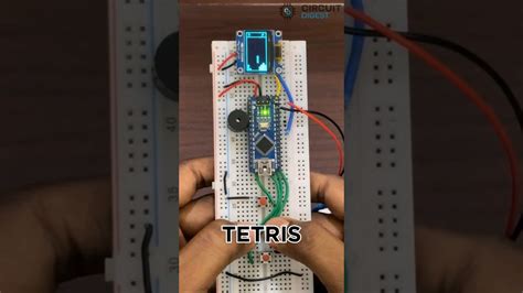 Build An Arduino Oled Tetris Game Arduino Projects Arduinoprojects Arduino Electronics