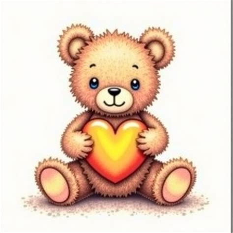 Cuddly Teddy Bear Stable Diffusion Online