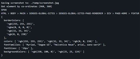 Scraping Accurate Computed Css Styles From A Website By Element Or By