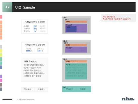Ppt Html 마크업 설계 템플릿 Powerpoint Presentation Free Download Id5697622