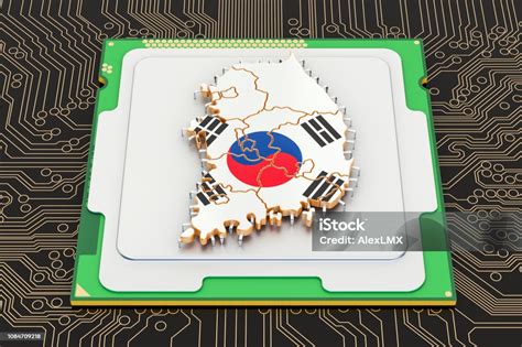 Cpu 컴퓨터 프로세서 단위 의 국기와 함께 3d 렌더링 3차원 형태에 대한 스톡 사진 및 기타 이미지 3차원 형태 Cpu 개념 Istock