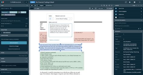 Annotating Documents Disco