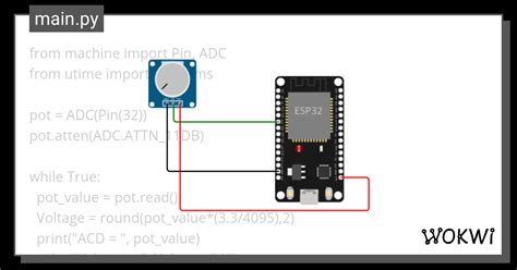 Adc Wokwi Esp32 Stm32 Arduino Simulator