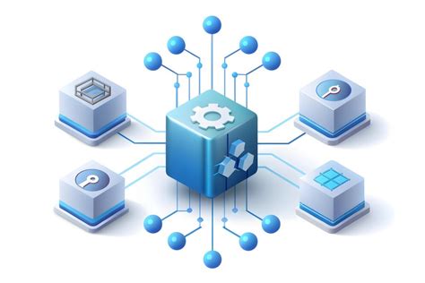 3d Ai Data Processing And Financial Network Concept Icon For Enhanced