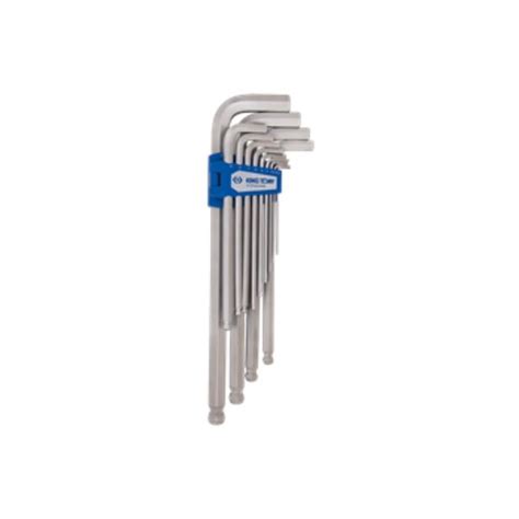King Tony 13pc Extra Long Ball Point Hex Key Set Metric