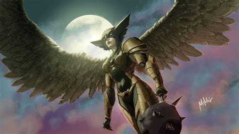 Hawkgirl Wallpapers Top Free Hawkgirl Backgrounds Wallpaperaccess