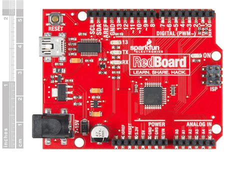 Sparkfun Redboard Programmed With Arduino Kiwi Electronics