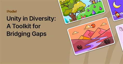 Unity In Diversity A Toolkit For Bridging Gaps