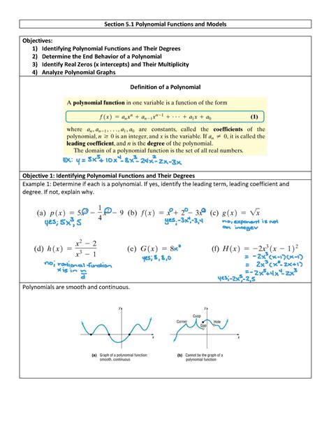 unit iv 5 1 guided notes properties of poly functions section 5