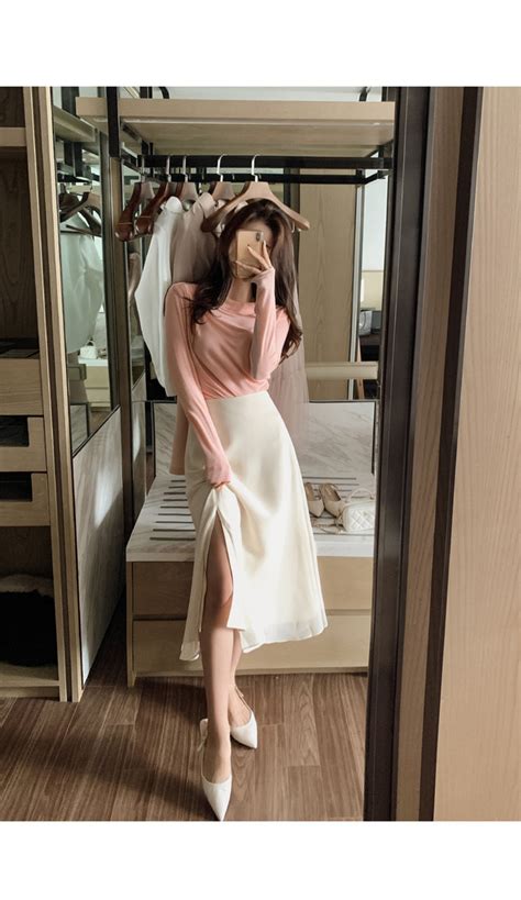 베니토 1천장돌파발레무드🩰여리여리💗 Made 쉬폰 엘리루나 세미 머메이드 스커트 가을간절기데일리롱스커트플레어스커트쉬폰스커트쉬폰치마머메이드치마간절기스커트