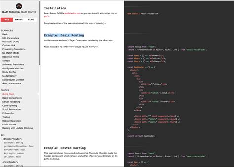 Improve Docs Home Page For New Users · Issue 6409 · Remix Runreact Router · Github