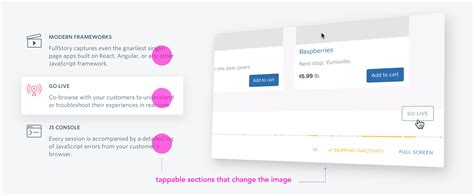 Landing Page Whats The Name Of This Vertical Carousel Ui Element