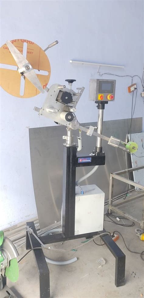 Round Label Applicator Machine For Labeling At ₹ 150000 In Ahmedabad