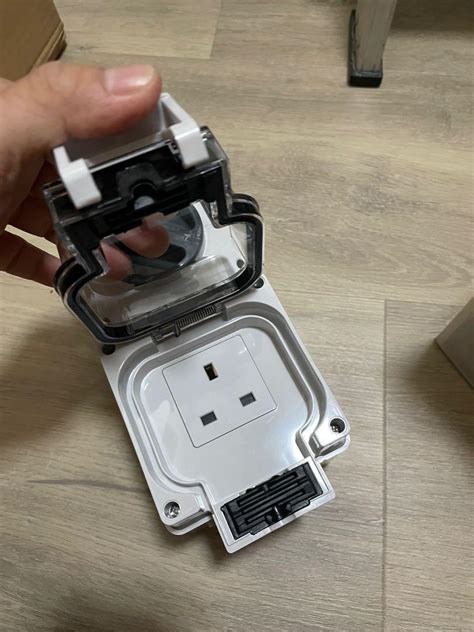 Abb Weatherproof Power Socket Furniture And Home Living Home Improvement And Organisation Home