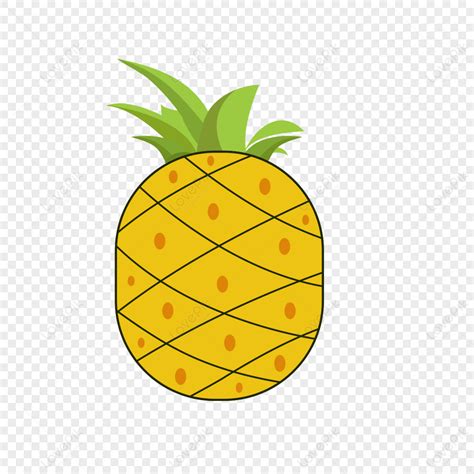 Crispy Cute Pineapple 클립 아트쾌활한파인애플캐릭터 Png 일러스트 무료 다운로드 Lovepik