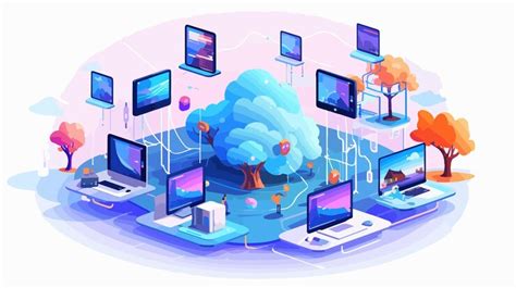 Local Area Network With Devices Like Phones And Games Premium Ai